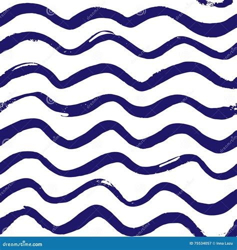 Marine Wave Pattern Stock Illustration Illustration Of Fantasy 75534057
