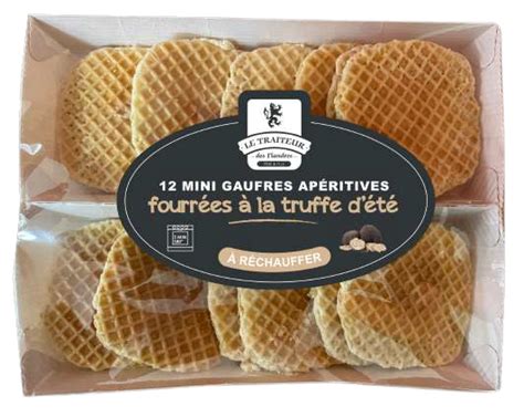 Pâtisserie des Flandres lance des mini gaufres fourrées à la truffe d été