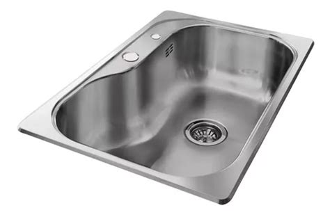 Pileta Cocina Luxor Mini Johnson Acero Inox Si55a Bacha