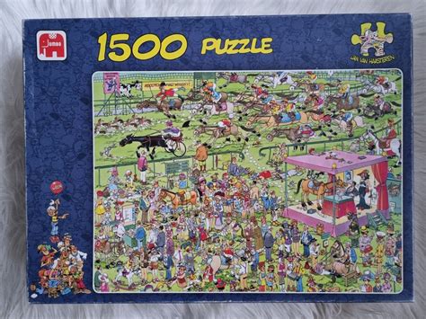 Jan Van Haasteren Puzzle 1500 Pferderennen In Ascot Kaufen Auf Ricardo