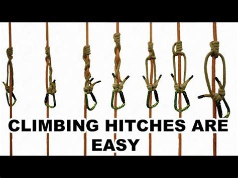 Tree Climbing Rope Climbing Knots Rock Climbing Gear Tree Climbing