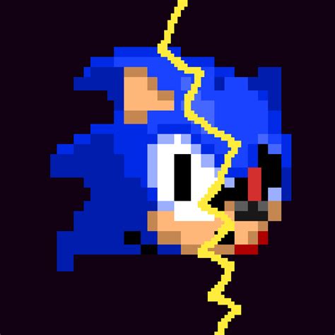 Pixilart Sonic Vs Sonic Exe By Bubba Boi