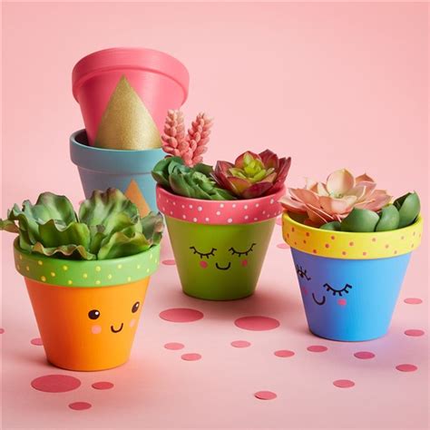 Terracotta Plant Pot Painting Ideas A Mask For Use When Spraying