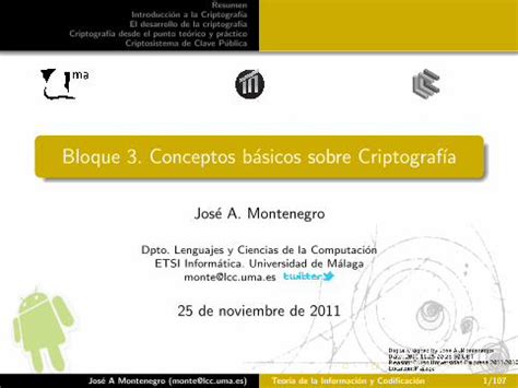 PDF Bloque 3 Conceptos básicos sobre Criptografíamonte