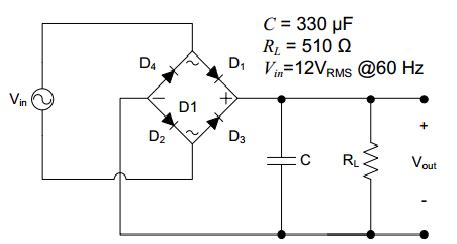 Solved Part I For The Full Wave Bridge Rectifier In The Chegg