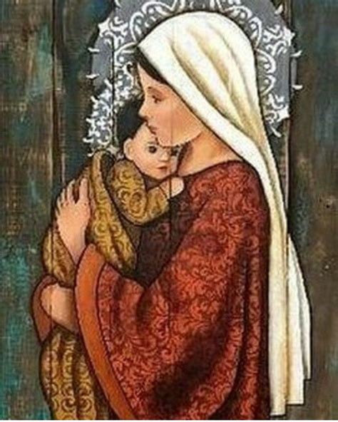 Pin de Adriana Parada S en Vírgen María Arte virgen maría