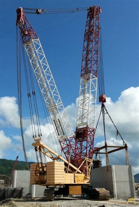 1993 Demag CC 2600 Lattice Boom Crawler Crane For Sale Hoists