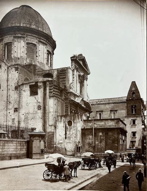Ed Fratelli Alinari 1898 Italy Napoli Chiesa Di Pietrasanta E