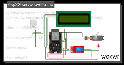 Esp32 Servo Sweep Ino Copy Wokwi ESP32 STM32 Arduino Simulator