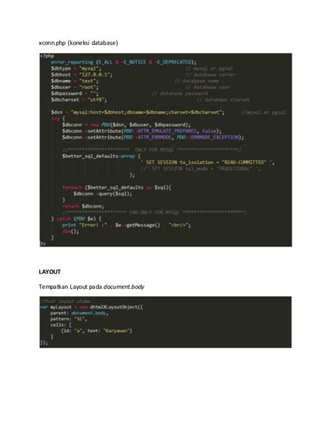 belajar pemrograman berbasis web php dhtmlx part 7 join tables crud
