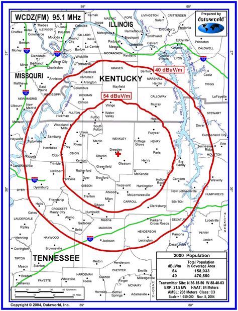 Coverage Maps Thunderbolt Radio