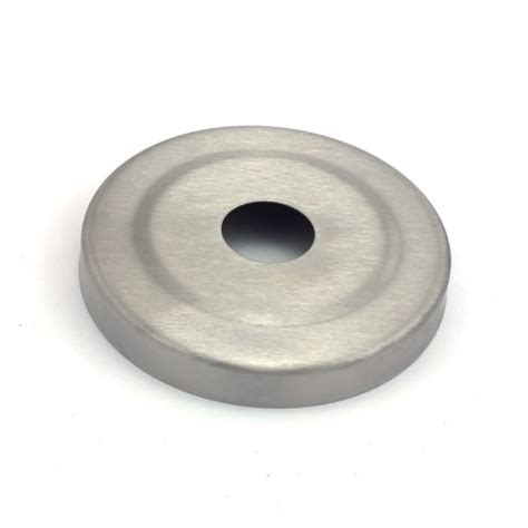 Rozeta maskująca szlifowana maskownica fi 64 mm do rury fi 16 mm 304