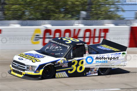 38 Todd Gilliland Front Row Motorsports Ford F 150 Black S Tire
