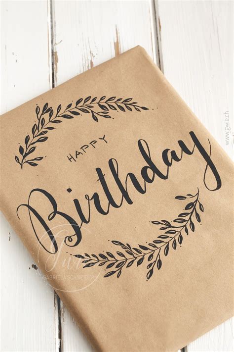 Handlettering G Google Suche Geburtstagskarten Gestalten Diy Karte