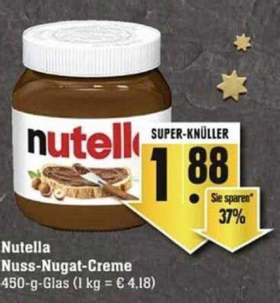 Nutella Nuss Nougat Creme Angebot Bei EDEKA