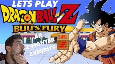 Lets Play Dragon Ball Z Buu S Fury Post Game Z Fighter Exhibits