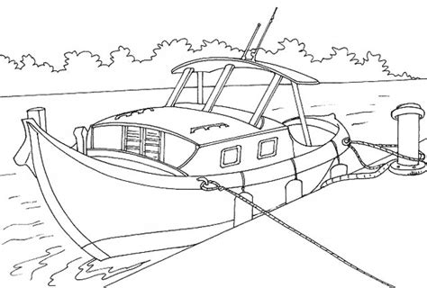 Dessins Gratuits à Colorier Coloriage Navire à imprimer