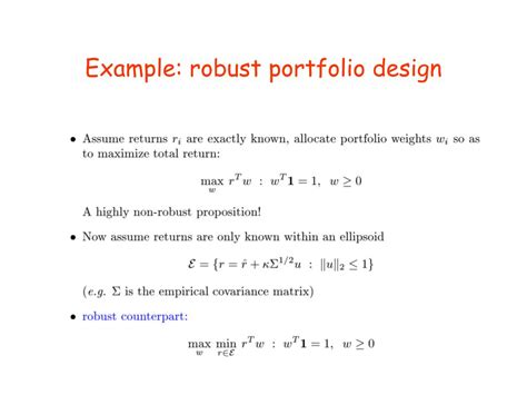 ppt robust optimization and applications powerpoint presentation free download id 3370701
