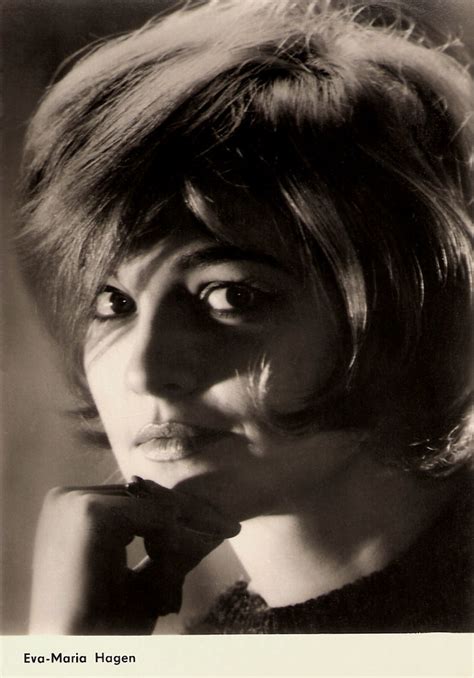 Eva Maria Hagen East German Postcard By VEB Progress Film Flickr