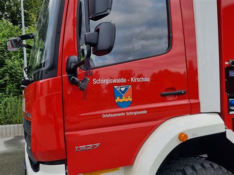 Beklebung KatS Löschfahrzeug