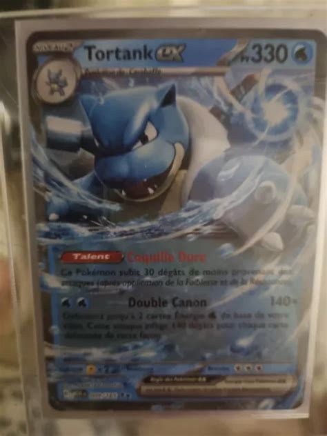 Carte Pok Mon Tortank Ex Ecarlate Et Violet Fr Neuve Ev