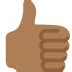 Medium Dark Skin Tone Thumbs Up Emoji Emojiguide
