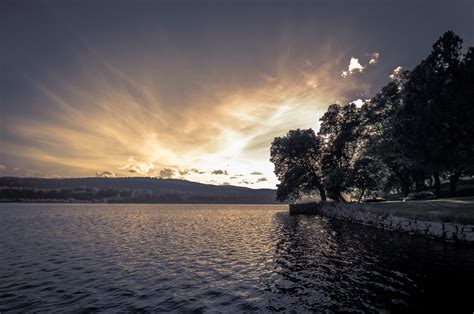 Wallpaper Sunlight Landscape Sunset Sea Bay Lake Nature Shore