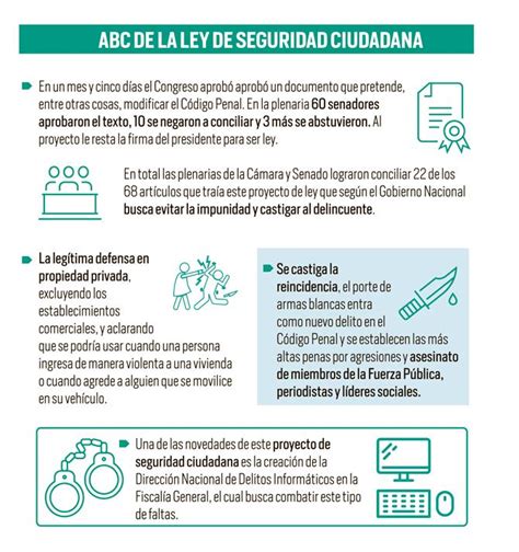 El abecé de la Ley de Seguridad Ciudadana Q hubo Medellín
