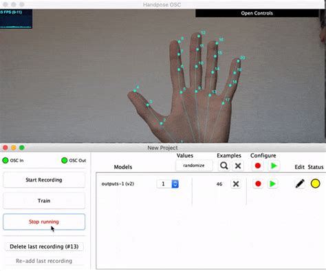 Hand Gesture Recognition Using Handpose Osc And Wekinator