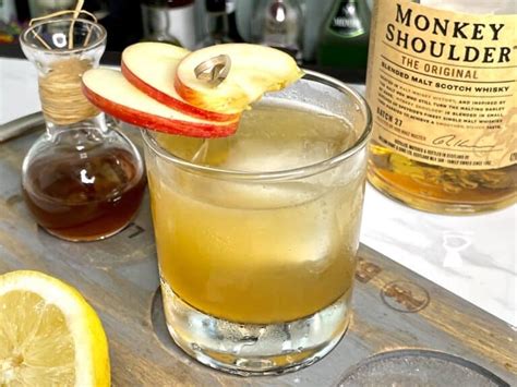 Whisky Sour escocés con sidra de manzana Cócteles de la temporada