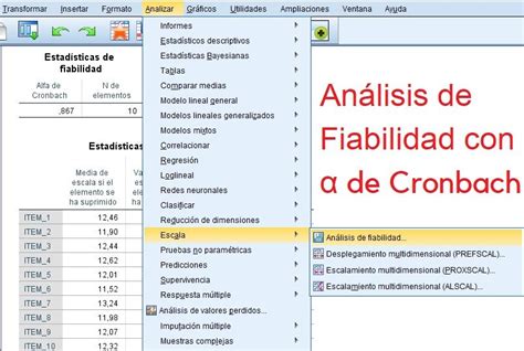 Fiabilidad Y Validez De Cuestionarios Con SPSS