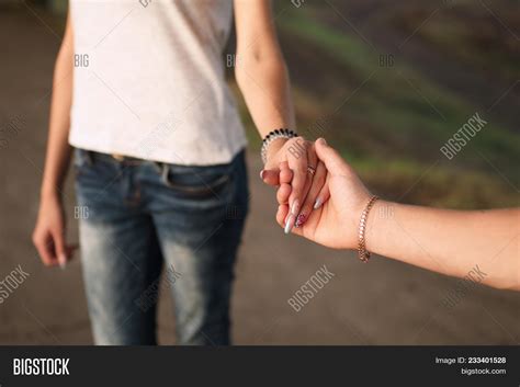 Boy Girl Holding Hands