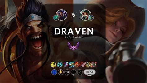 Draven ADC Vs Miss Fortune EUW Master Patch 12 23 YouTube