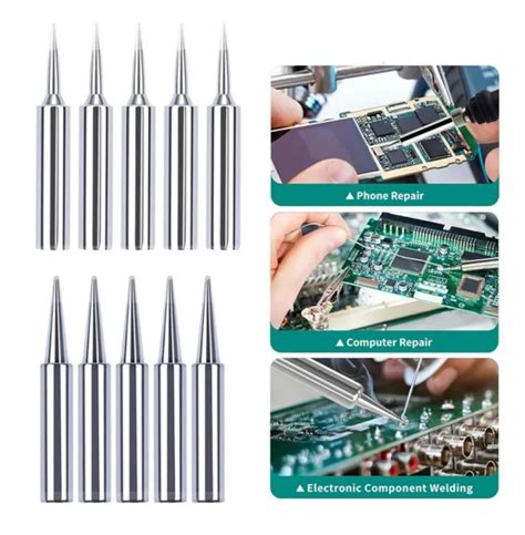 10 PI CES 900 Mtib Pointe En Fer Souder Pour Hakko Saike 936 852d