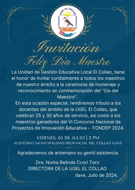 INVITACIÓN A CEREMONIA EN HOMENAJE Y RECONOCIMIENTO EN CONMEMORACIÓN