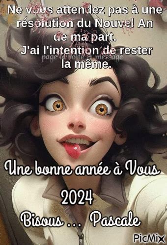 Bonne Année 2024 animé gratuit PicMix