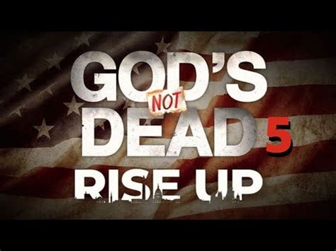 DIOS NO ESTÁ MUERTO 5 RISE UP FUE ANUNCIADA POR PURE FLIX PARA EL