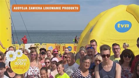 Projekt Plaża Poranek z Edytą Herbuś TVN