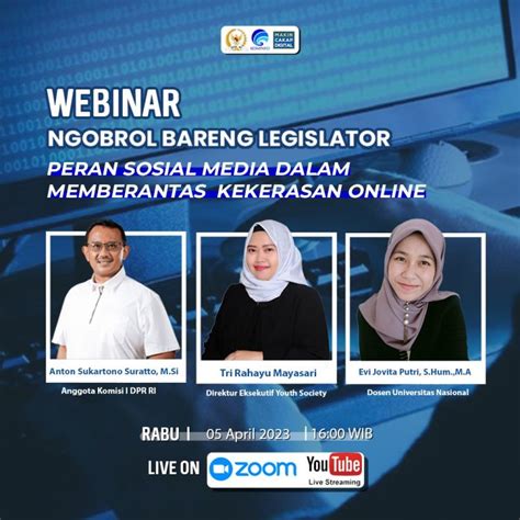 Ngobrol Bareng Legislator Peran Media Sosial Dalam Memberantas
