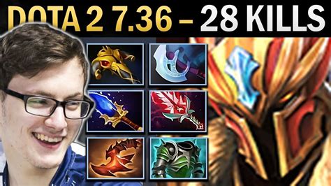 Dragon Knight Gameplay Miracle With 28 Kills And Mnta Dota Ringmaster