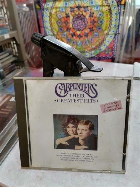 CARPENTERS THEIR GREATEST HITS CD 興趣及遊戲 音樂樂器 配件 音樂與媒體 CD 及 DVD