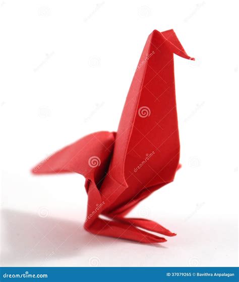 Origamivogel stockbild Bild von vögel falte hintergrund 37079265
