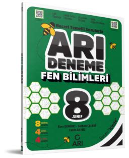 7 Sınıf Fenito Akıllı Fen Bilimleri Defterim Arı Yayın Arı