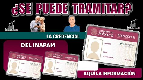 SE PUEDE TRAMITAR LA CREDENCIAL DEL INAPAM AQUÍ LA INFORMACIÓN