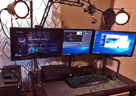 Streamer Setup Setup Complete Dual PC Streaming Setup Gamingpc