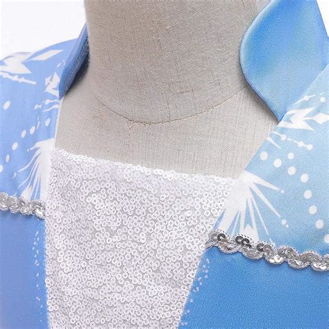 IWEMEK Kinder Mädchen Elsa Anna Dress Up Kostüm Kinder Eisschneekönigin