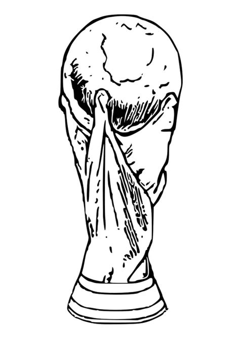 Dibujos de la Copa Mundial de Fútbol 2022 para colorear descargar e
