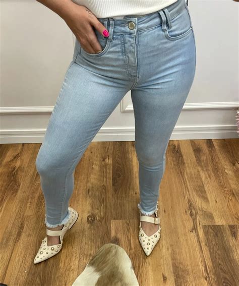Calça Jeans Skinny Feminina Clara Bebela Rosa Maria