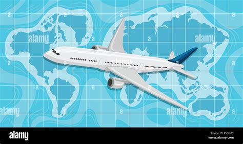 Plane Flying Over Globe Hi Res Stock Photography And Images Alamy