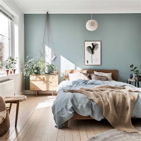 How To Add A Pop Of Color To Your Modern Scandinavian Bedroom 333